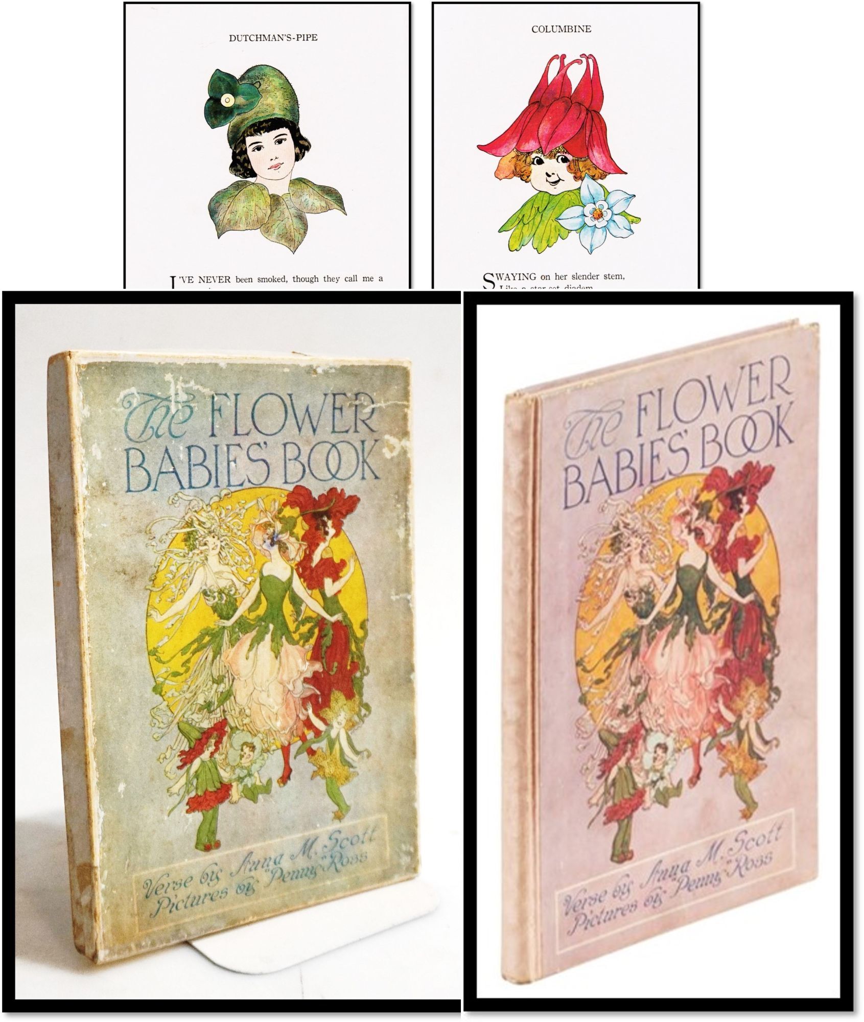 The Flower Babies' Book Original Box M. T. Penny Ross | Anna Miller ...